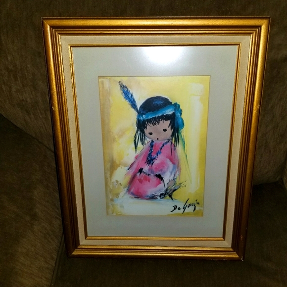 DeGrazia | Art | Degrazia Rare Print | Poshmark